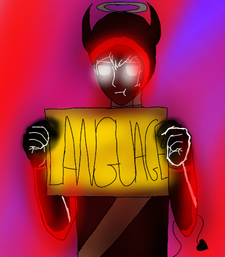 bbh says LANGUAGE! - ibisPaint
