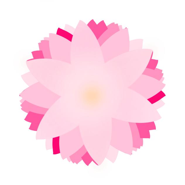 blurred effect flower - ibisPaint