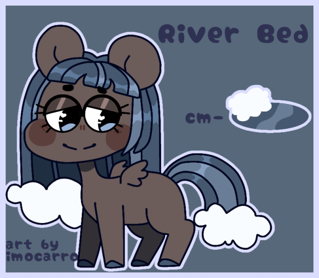 river bed oc - ibisPaint