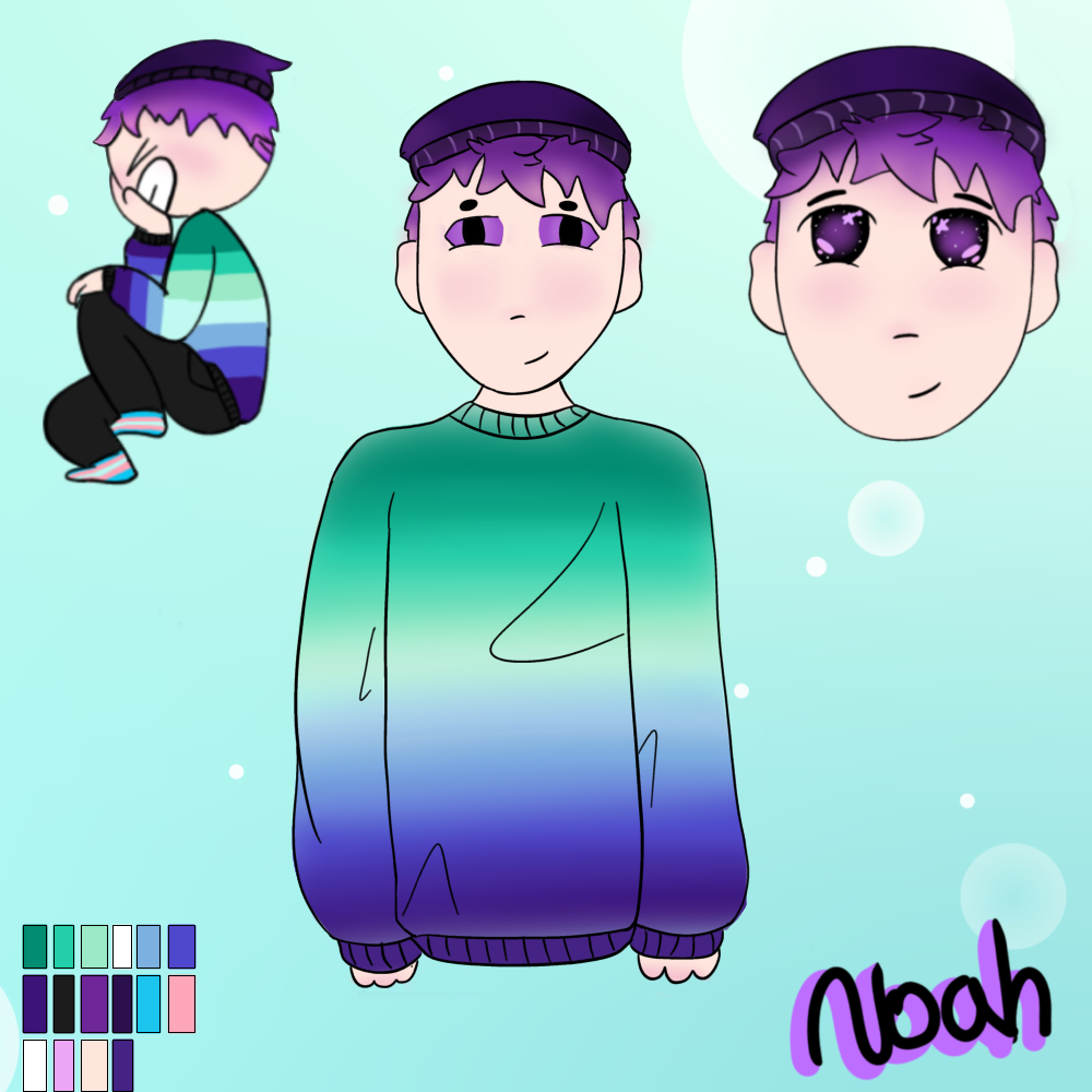 My self insert oc Noah - ibisPaint