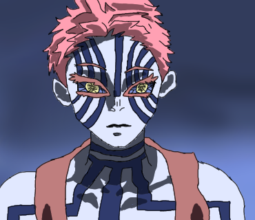 UPPER MOON 3- AKAZA - ibisPaint