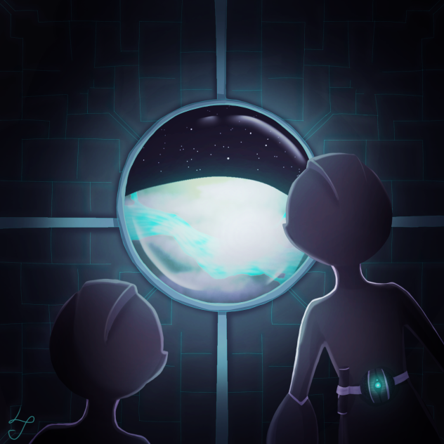 Spaceship! ! - ibisPaint