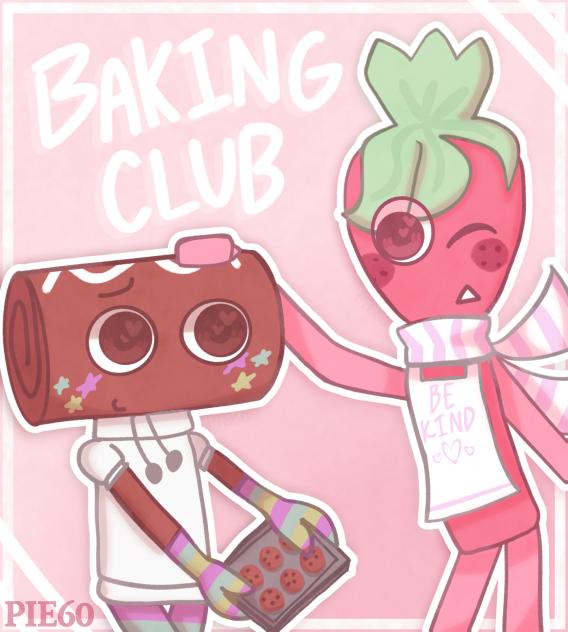 BAKING CLUB POSTER - ibisPaint