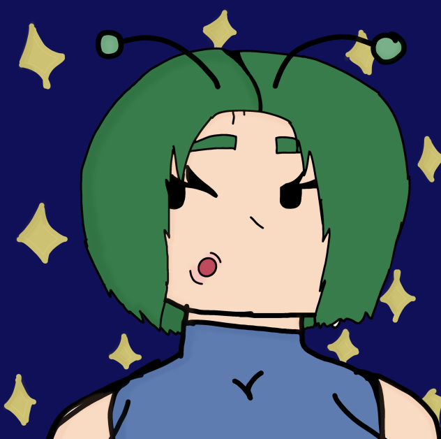 Allie the alien - ibisPaint