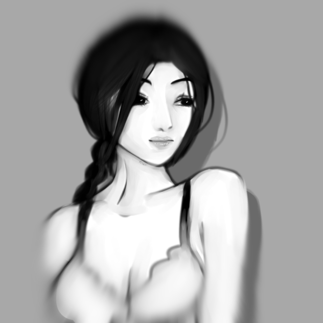 Realistic girl - ibisPaint