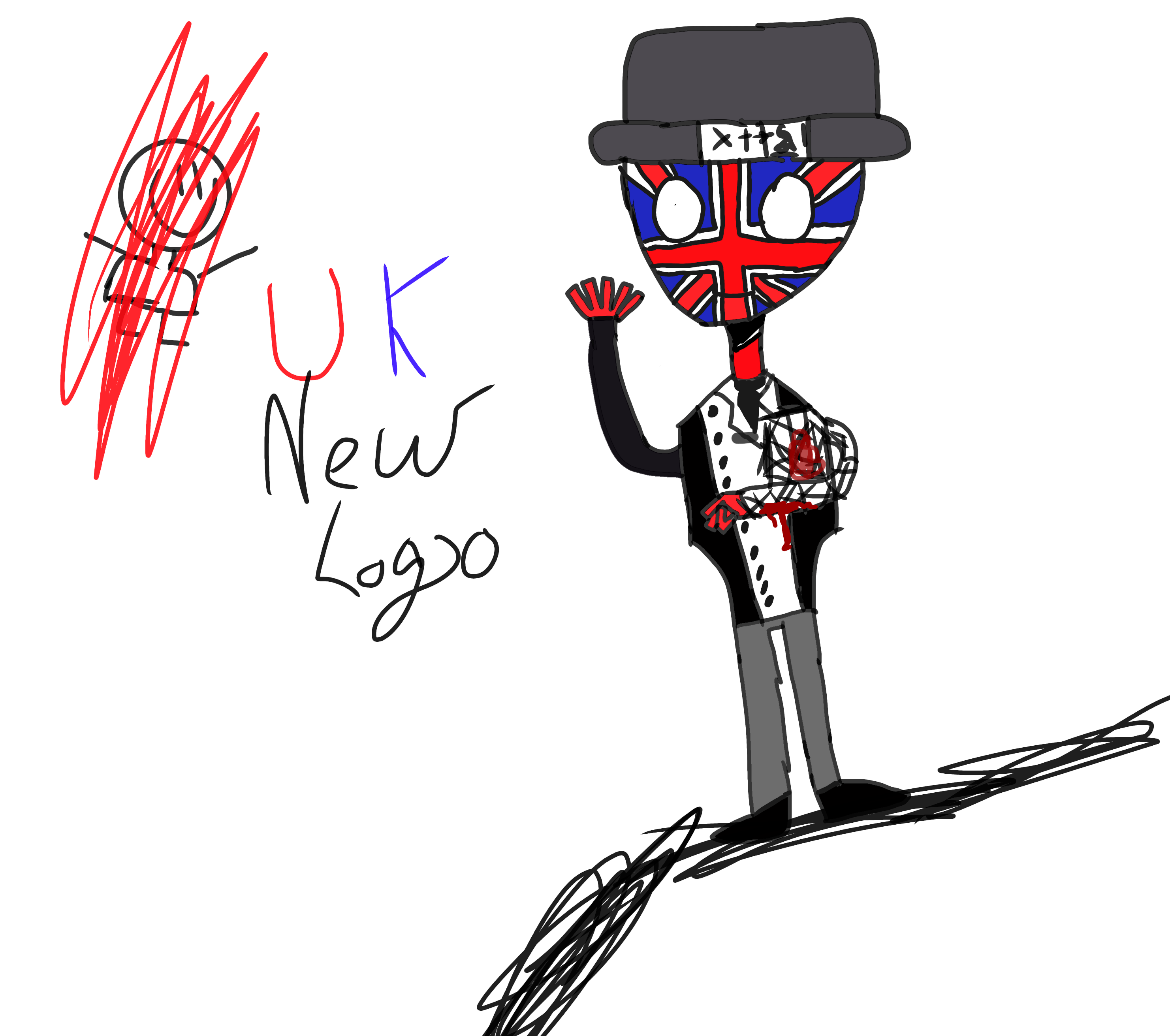 New a Logo (CountryHumans UK) - ibisPaint