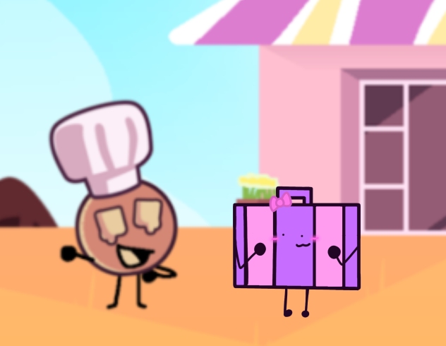 SE and the Waffle Guy - ibisPaint