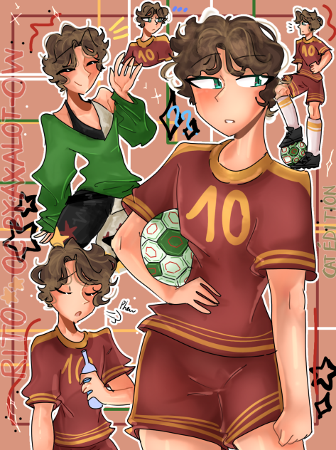 Rito 😍 -- Fanart -- OC by axalot-ow - ibisPaint