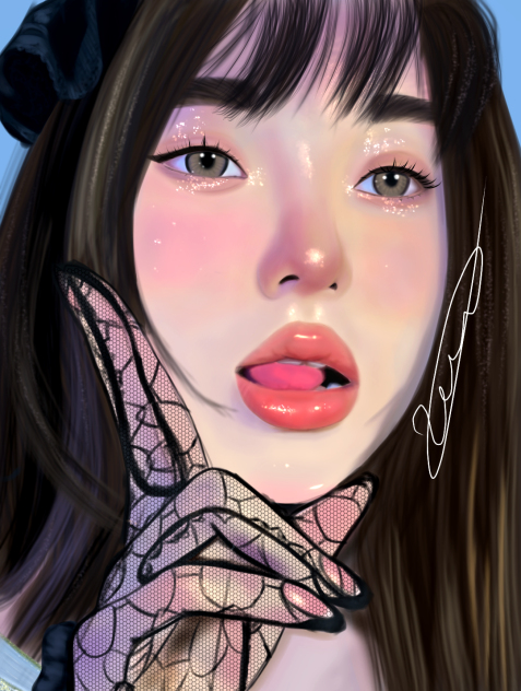 Realistic Portrait 2 - ibisPaint