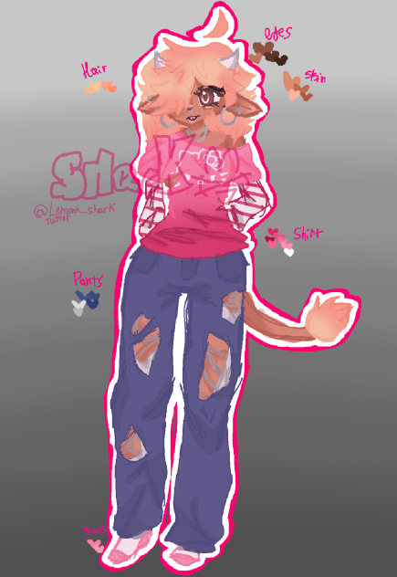 Fluffy cow girly - ibisPaint