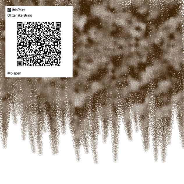 Glitter like string brush 🧚🏻‍♀️💕 - ibisPaint