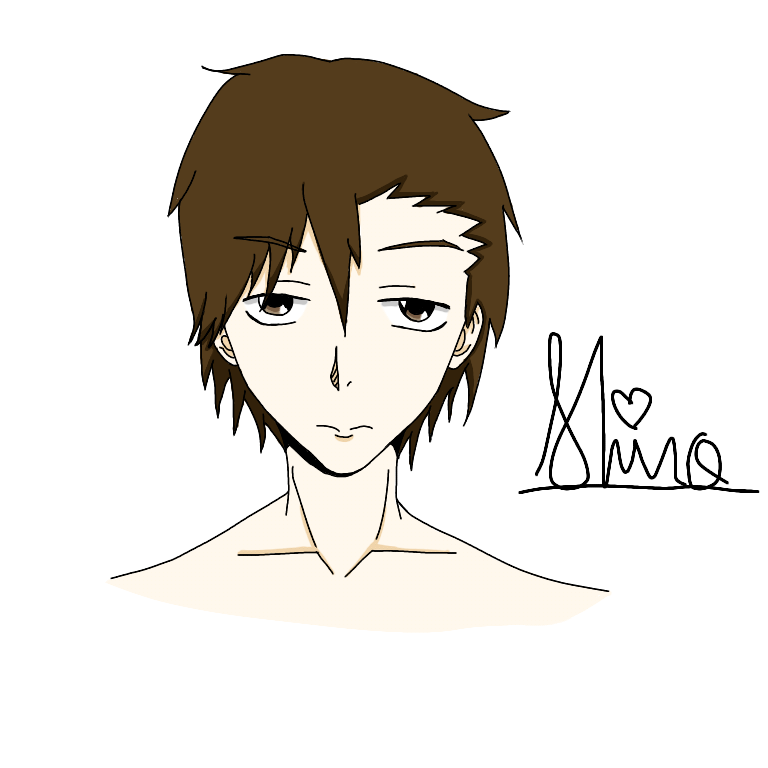 Anime Guy Face IbisPaint