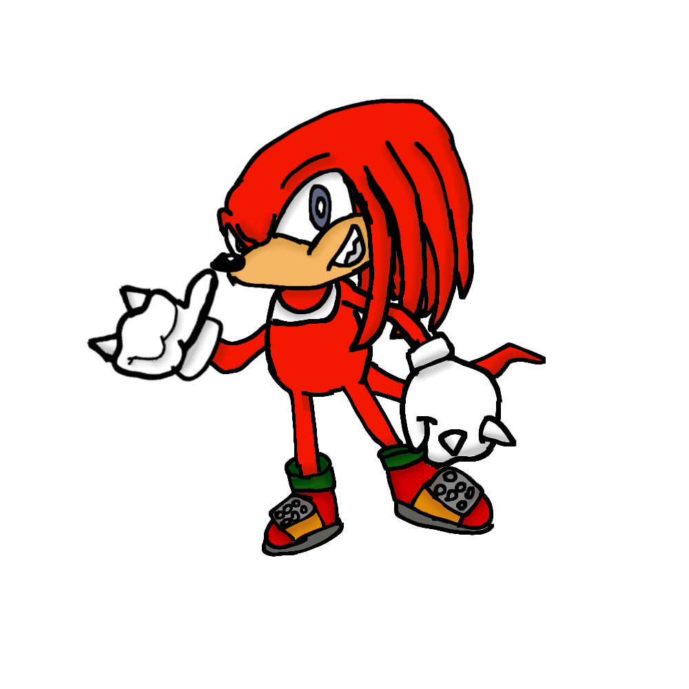 Knuckles the Echidna - ibisPaint