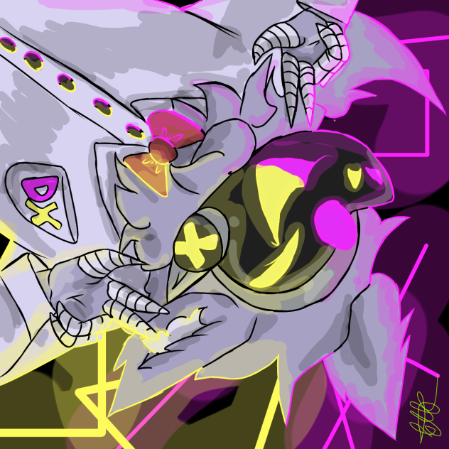 SerialDX as a protogen! - ibisPaint