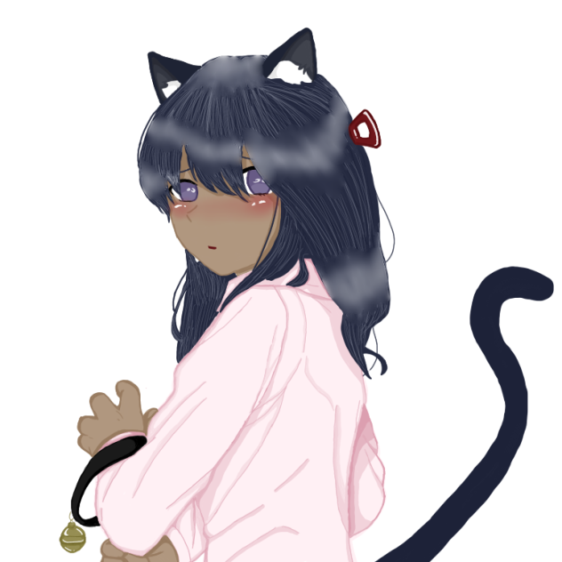 Cat girl pog - ibisPaint