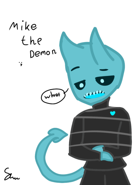 mike the demon - ibisPaint