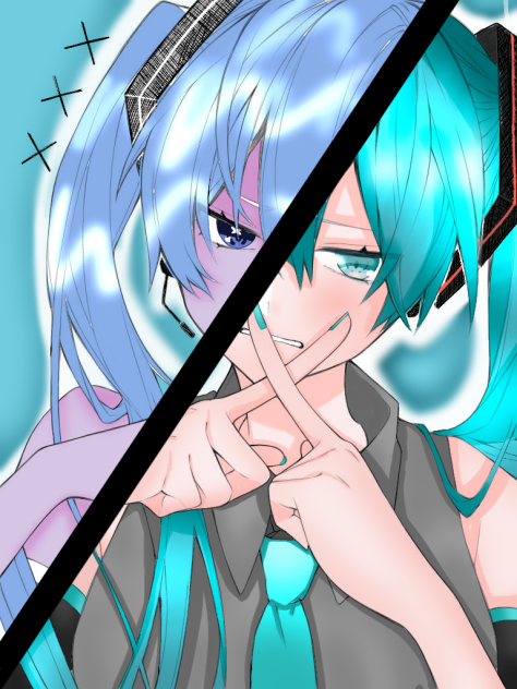 Miku Collab with すらタン@sorabachi123 - ibisPaint