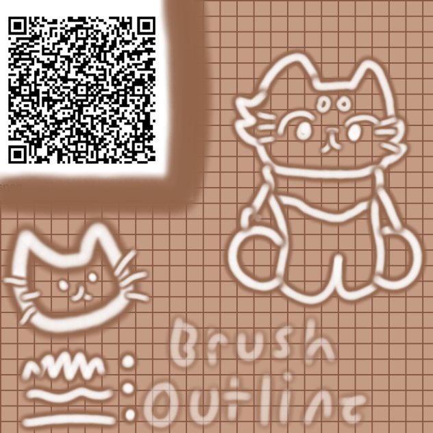 outline brush - ibisPaint