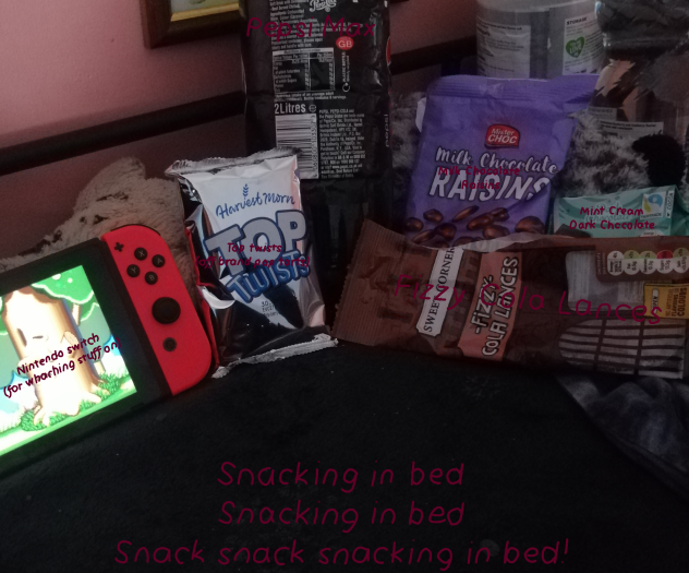 Snacking in Bed! Snacking in Bed! - ibisPaint