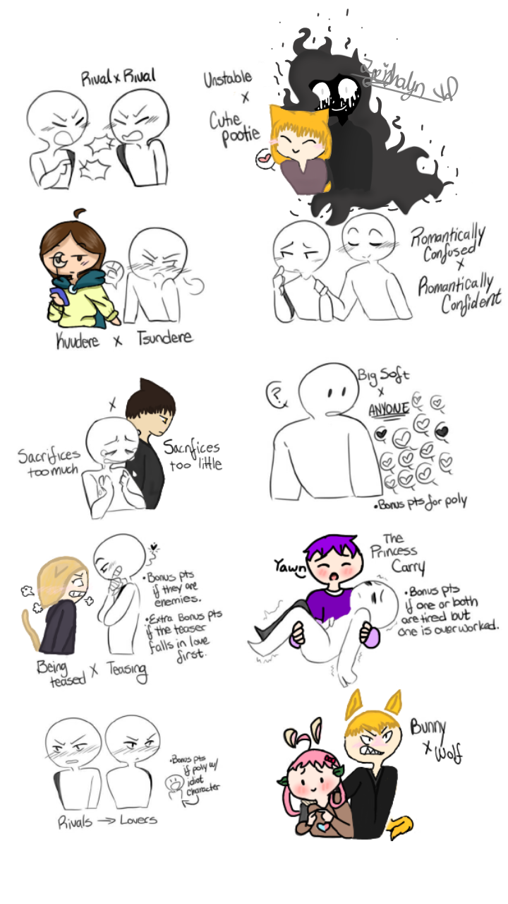 Different types of relationships collab - ibisPaint