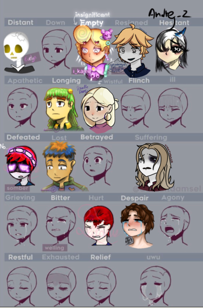 Sad Emotion Collab 🥺 - ibisPaint