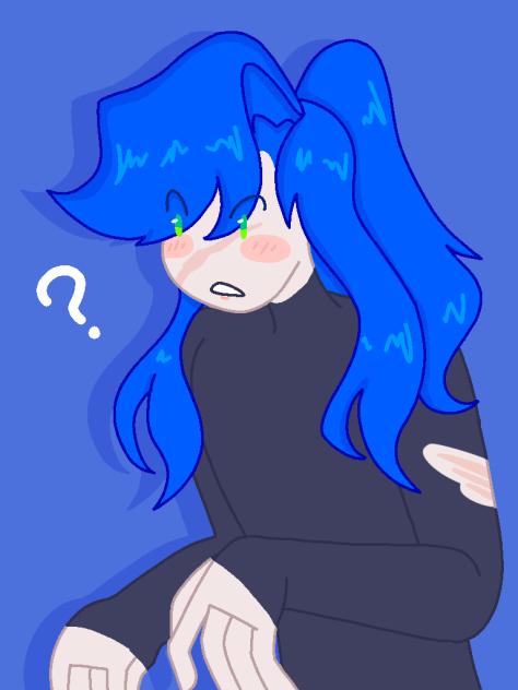 Blue Hair - ibisPaint