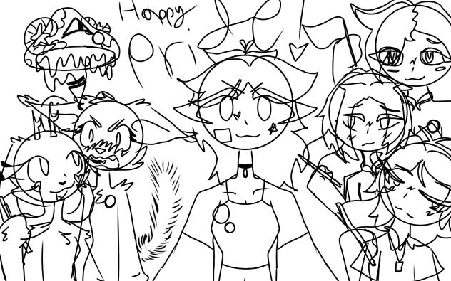 Pride sketch - ibisPaint