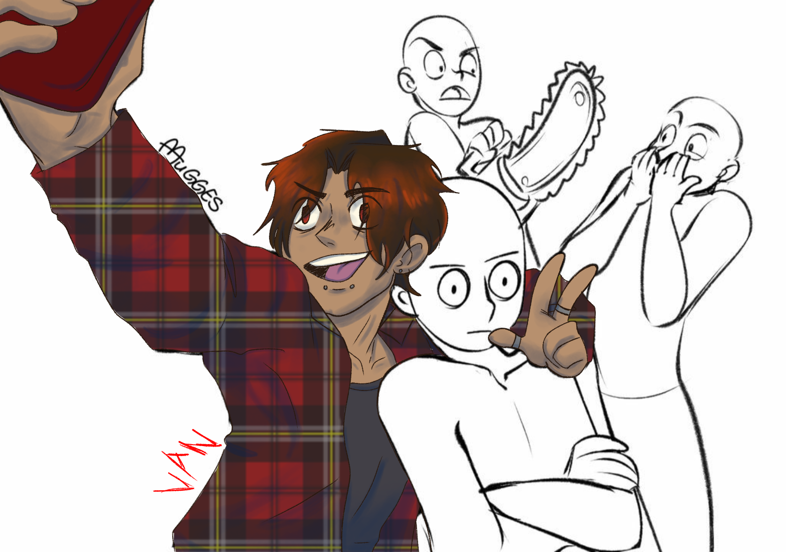 SELFIE COLLAB - ibisPaint