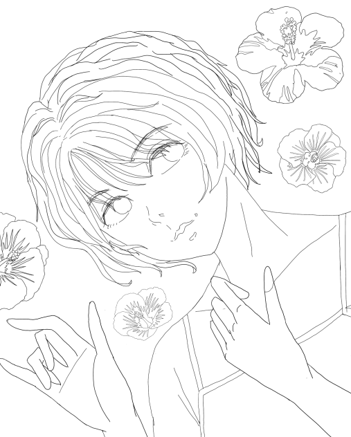 無題1050 lineart - ibisPaint