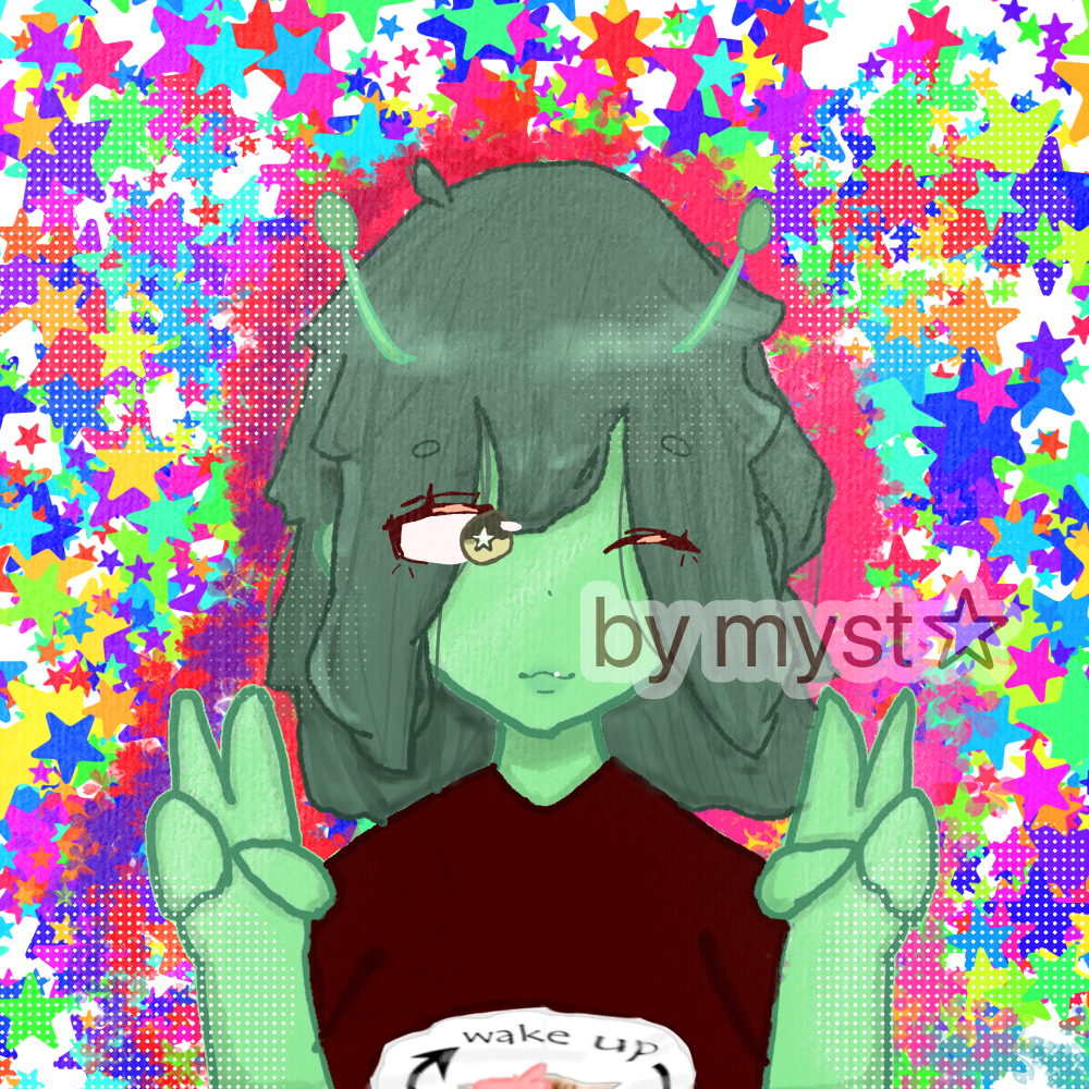 alien girl 💫 - ibisPaint