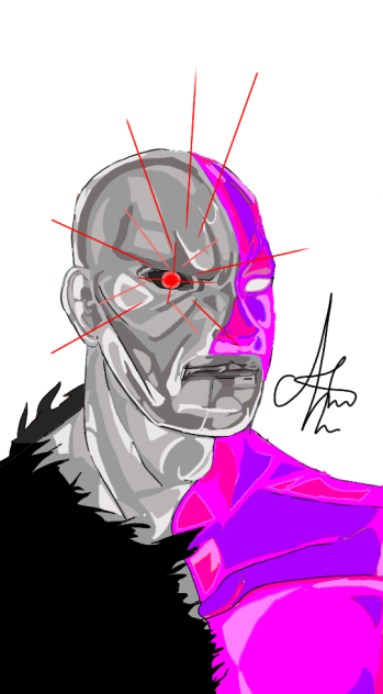 cyborg purple - ibisPaint