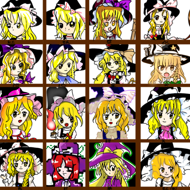 魔理沙zun絵風 - ibisPaint