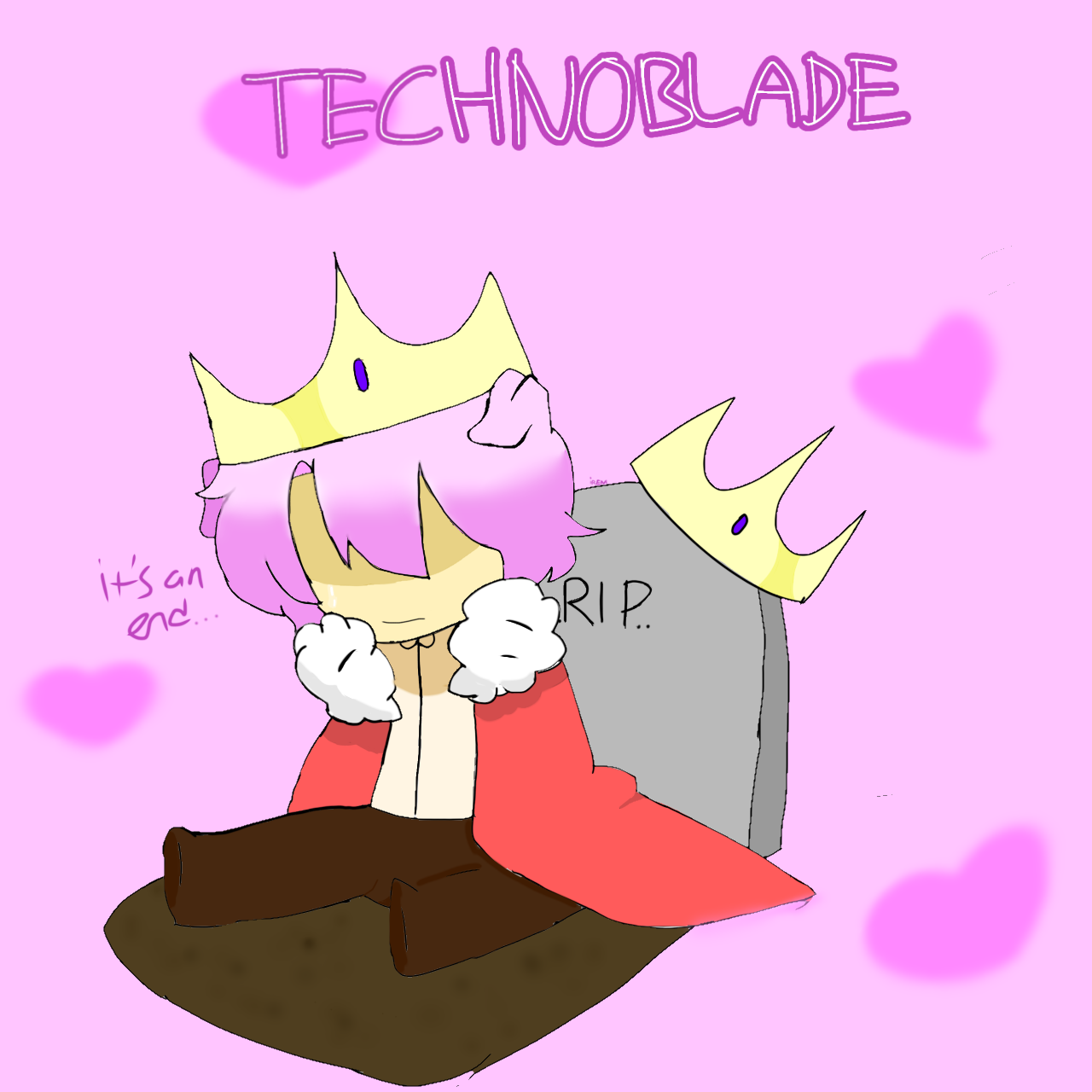 technoblade ;v; - ibisPaint