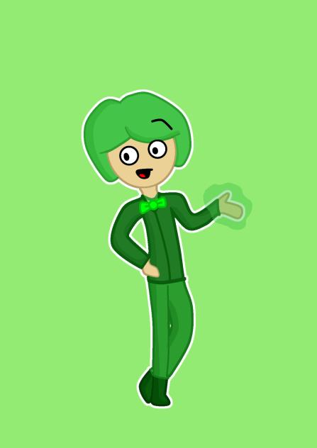 💚 Bfdi Two as human 💚 - ibisPaint