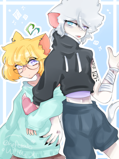 Hazel And Alex(for Myung-Hee) - ibisPaint