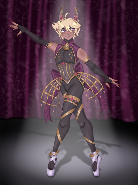 Gilded dancer - ibisPaint