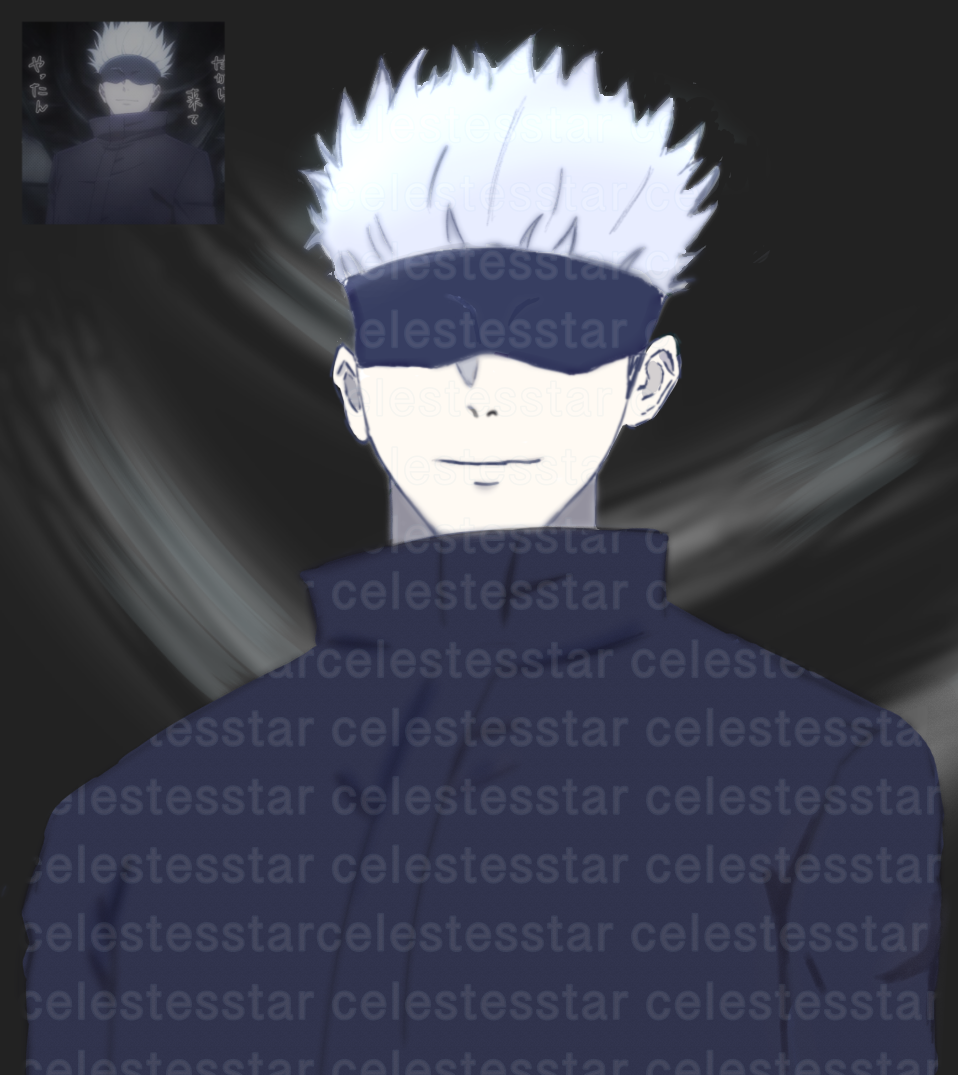 Satoru Gojo!! - ibisPaint