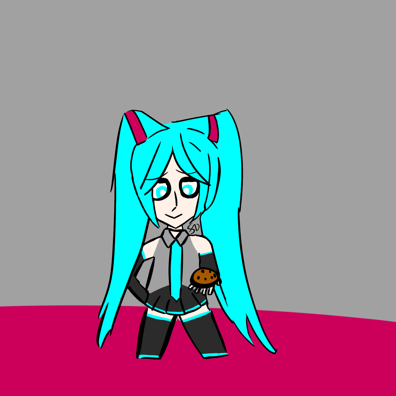 Miku Cookie - ibisPaint