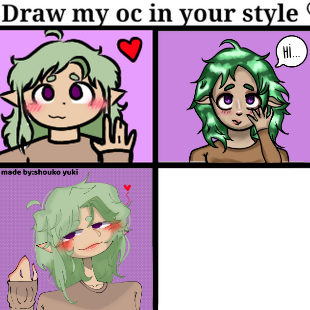 Collab draw oc in your style - ibisPaint