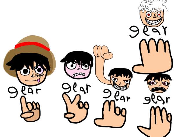 All Gears 1-5 - ibisPaint