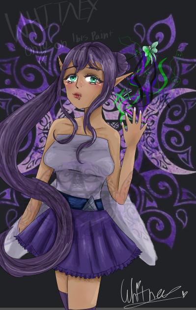 dark fairy - ibisPaint