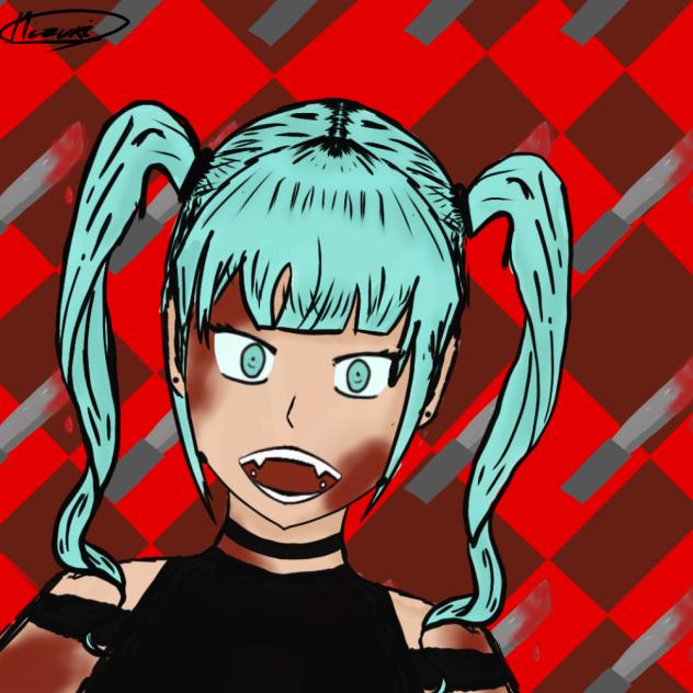Hatsune Miku gone insane - ibisPaint