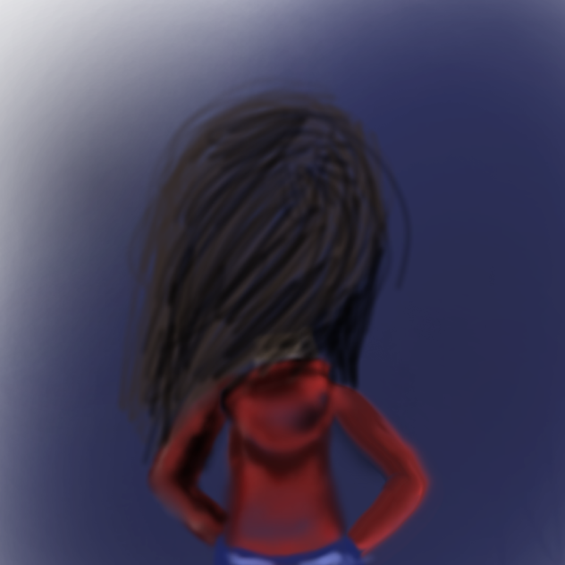 Little girl - ibisPaint