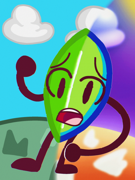 Leafy Got Corrupted by Glitch! - ibisPaint
