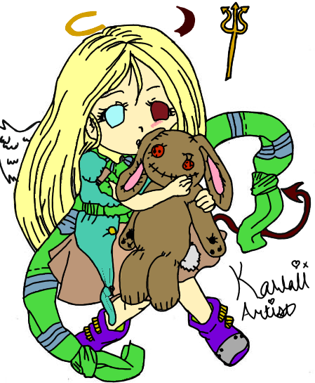 Child of King of Underworld & QueenAngel - ibisPaint