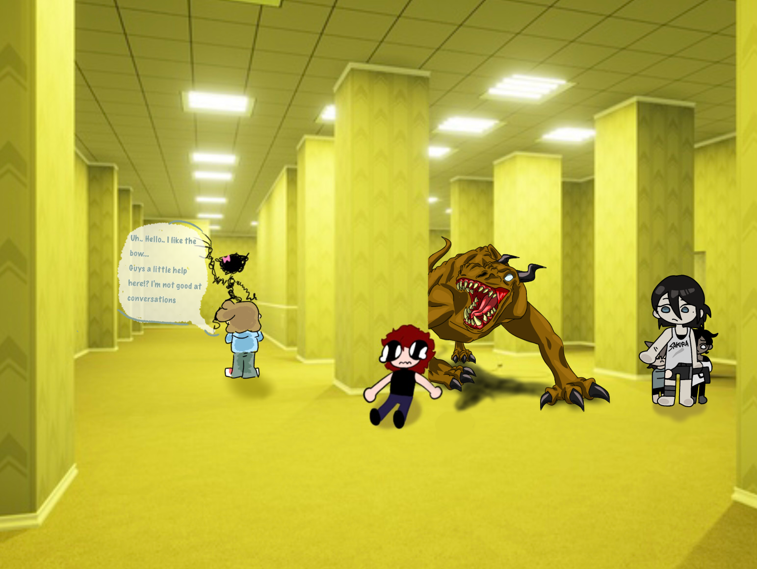 Back rooms collab - ibisPaint