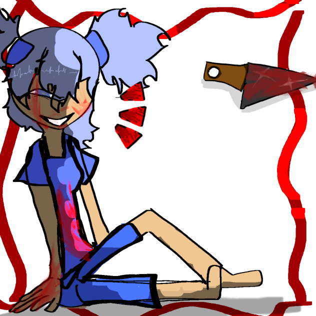 I did a Radom colour thing - ibisPaint