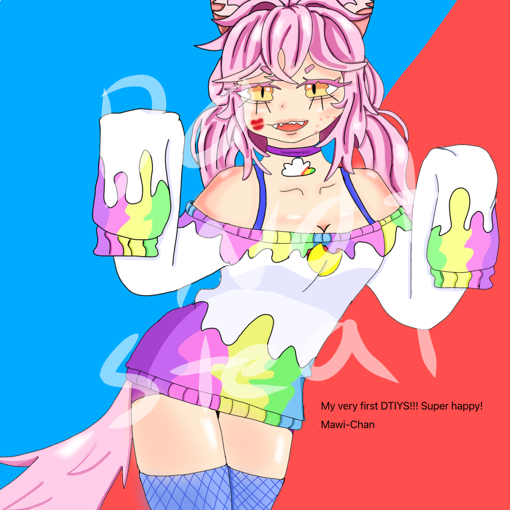 Mawi-Chan!! My first DTYS - ibisPaint