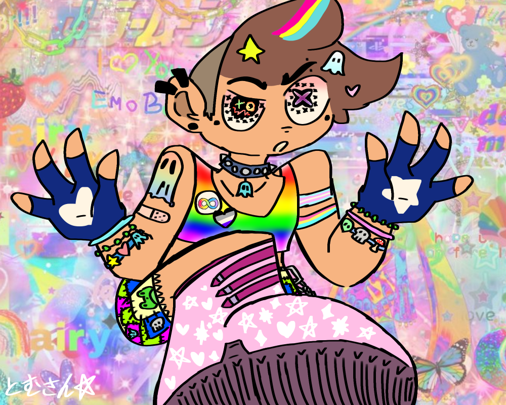 Glitchcore - ibisPaint