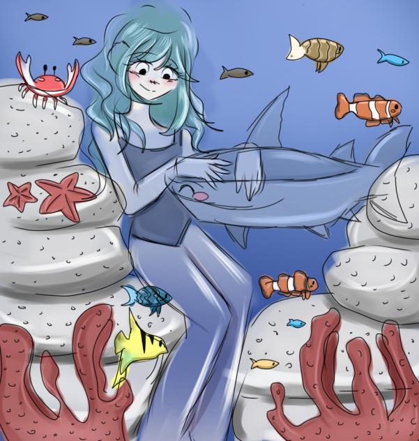 UNDER THE OCEAN! (Edited) - ibisPaint